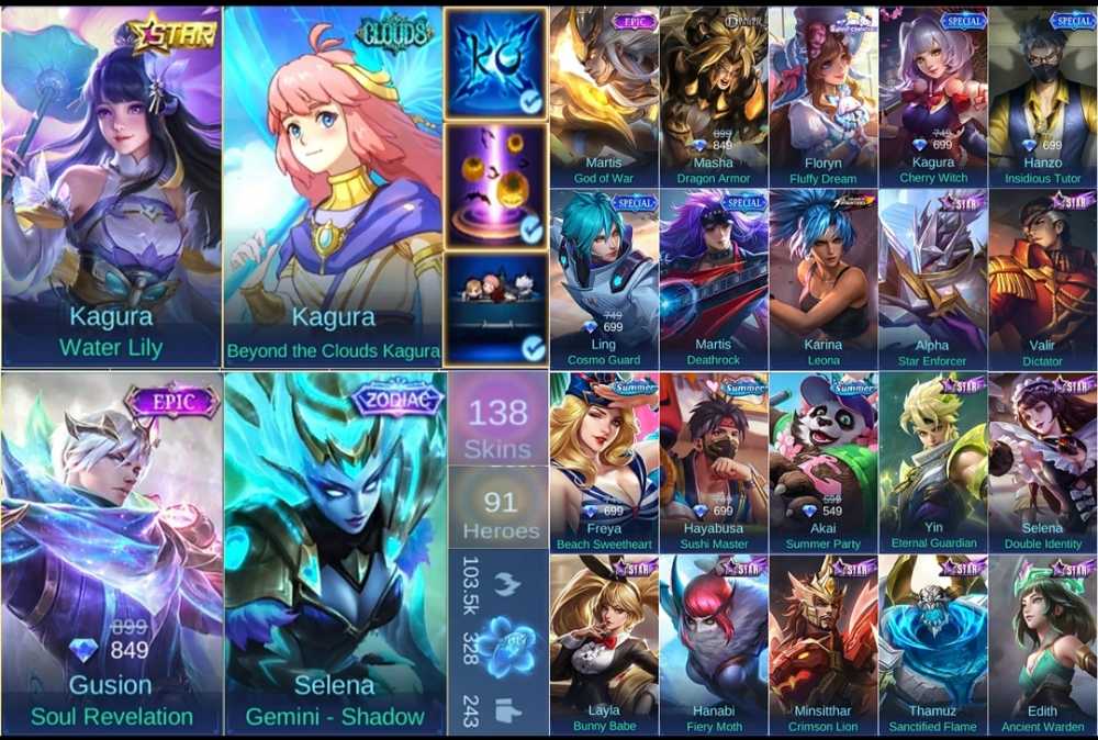 ANNUAL + BTC KAGURA, ZODIAC SELENA, SANRIO FLORYN ETC.