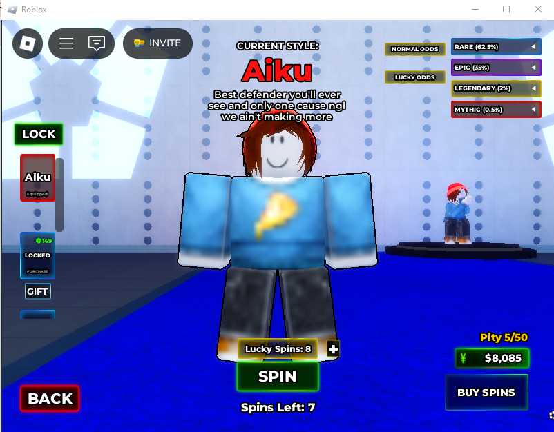 Blue Lock: Rivals | LVL 10 - Mythic AIKU Style + Myhtic SNAKE Flow + 10 ...