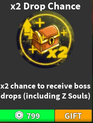 2x Drop Chance - Dragon Ball Rage