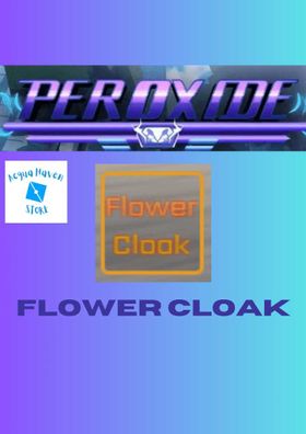 Flower Cloak / Byakuya Kuchiki Cloak - Peroxide Roblox Jerry Delivery