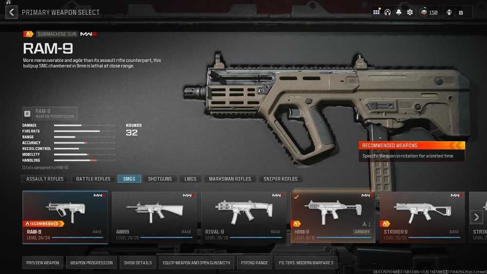 PC/ Call Of Duty MW 3 | Warzone 3.0 | AC Level 150 | 18 maxed Guns + 3 ...