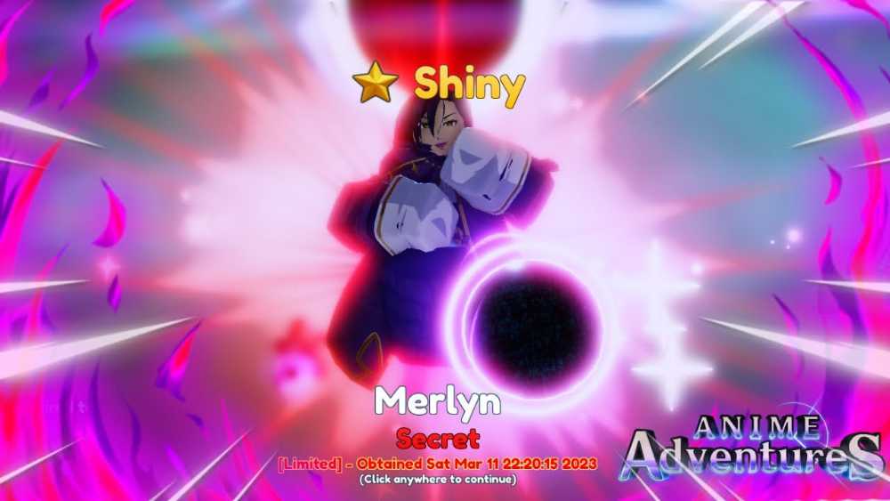 Shiny Merlyn ( Infinity) EVO - Anime Adventures