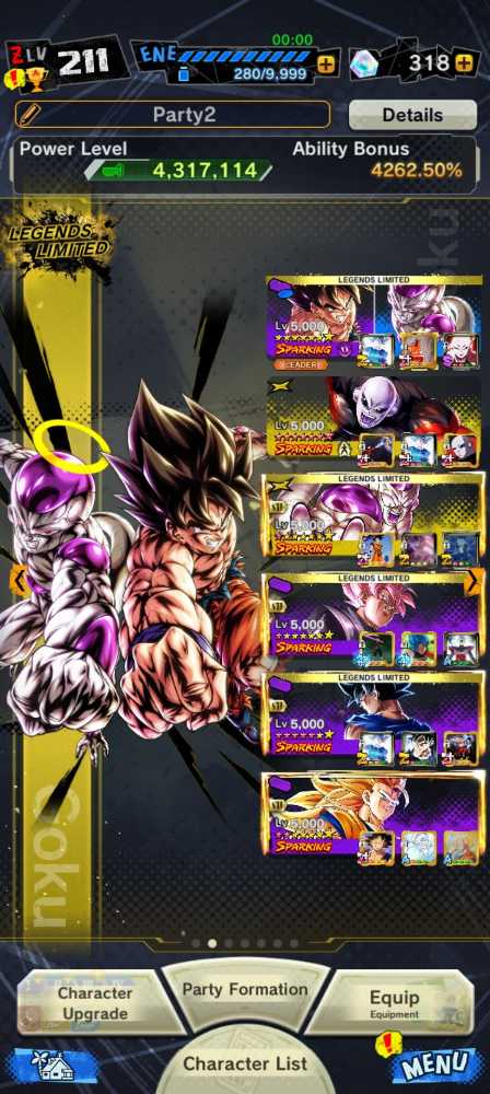 Android+IOS-Instinct Sign-Goku Zenkai 12 star-22 LF-Goku+Frieza-Rose ...