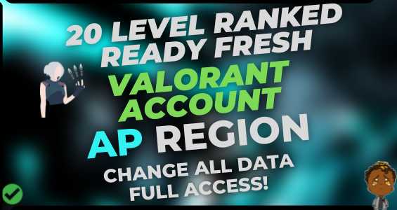 [AP] Ranked Ready Smurf Accounts | 20+ Level | Unranked | | AP Region ...
