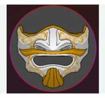 Champion mask Project Slayers (PJS)