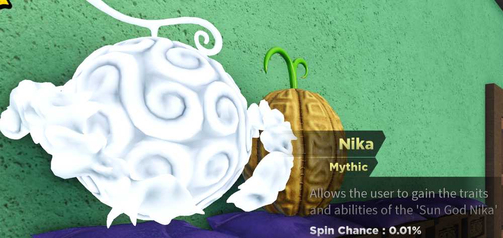 [Fruit Battlegrounds] Nika Fruit | Starter | Unverified Account