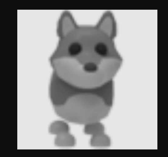 NEON wolf - ROBLOX ADOPT ME PET