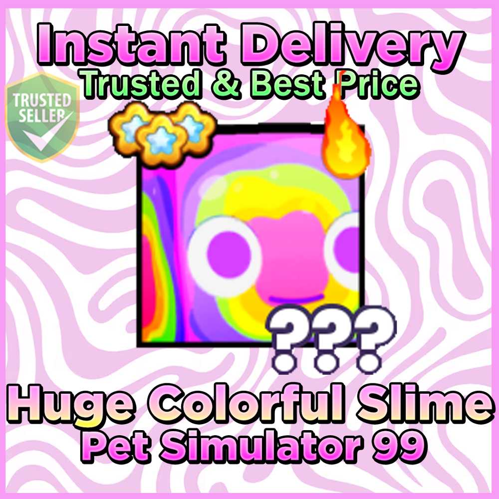 Huge Colorful Slime PS99