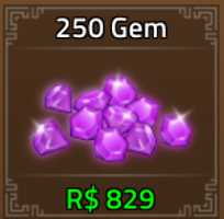 250 GEM - [KING LEGACY - ROBLOX]