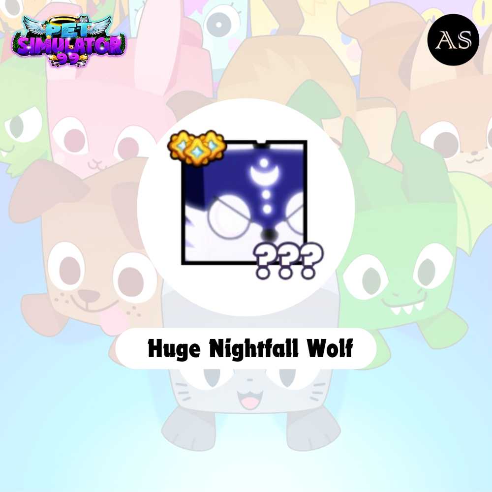 Huge Nightfall Wolf