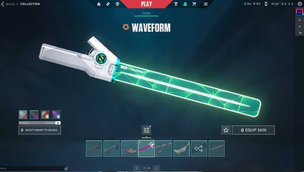 NA - 64 skins - Waveform - Prime//2.0 Karambit - Prelude to Chaos ...