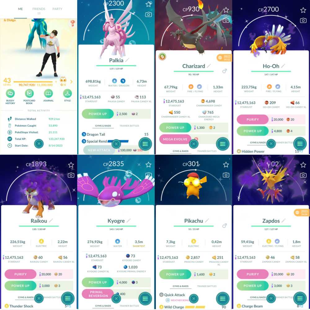 930 LV43 Shiny: Palkia origin forme: Spacial Rend, Dialga Origin forme ...