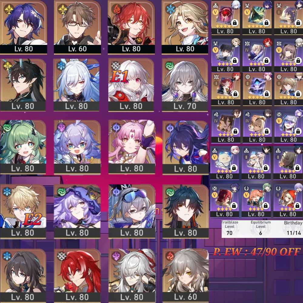 { asia } A LOT character!! ( -4 to complete it ) | Jingliu, ruan mei ...