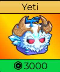 PERMANENT YETI FRUIT - BLOX FRUIT