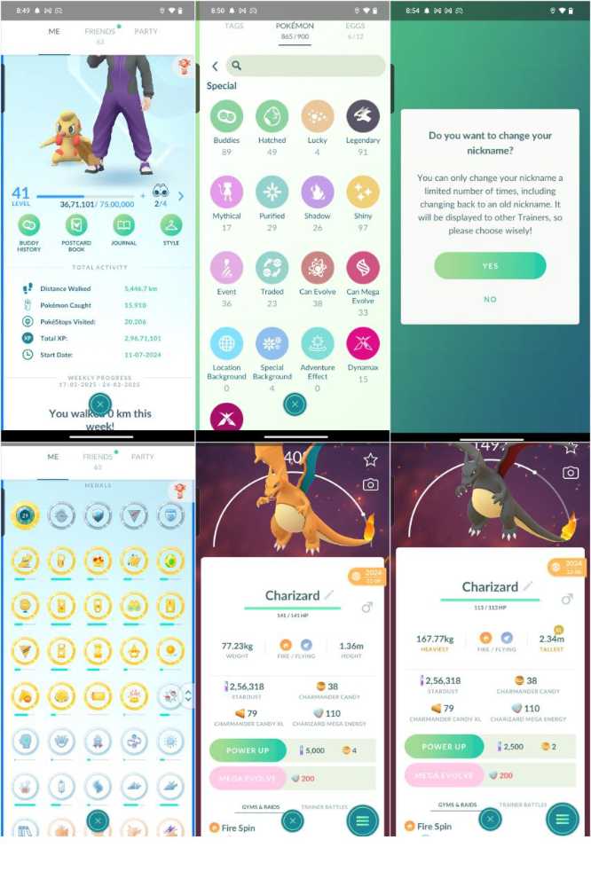 LV 41 | YEAR 2024 | 865/900 POKEMONS | 2 HUNDO | 97 SHINY | 91 ...