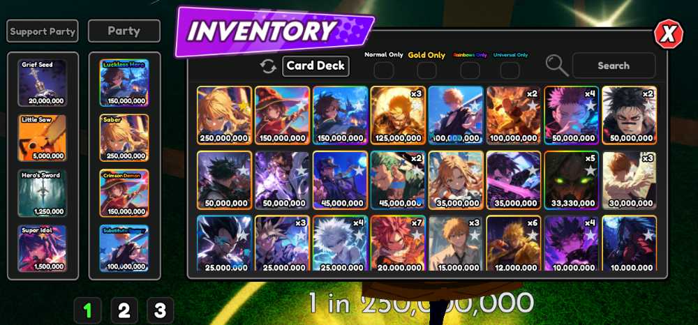 Anime Card Battle | 3M Rolls | 250M Saber | 150M Crimson Demon | 150M ...