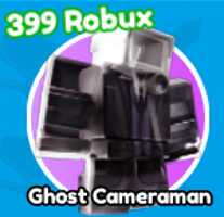 GHOST CAMERAMAN - [TOILET TOWER DEFENSE - TTD - ROBLOX]