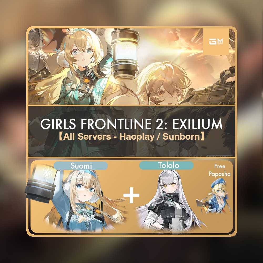 Europe | Haoplay / Sunborn | Girls Frontline 2: Exilium Starter Account ...