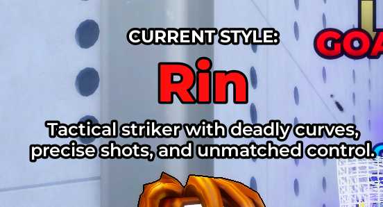 Blue Lock Rivals Mythic Rin Style