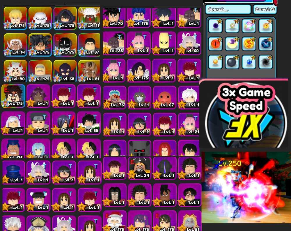 Roblox All Star Tower Defense [ASTD] LV.250/ 7 STAR X13