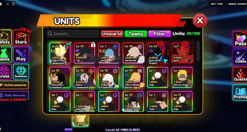 [BLx001] Tengen, Igris, Vegita, Chain, Obito, Sjw Evo All Evo ...