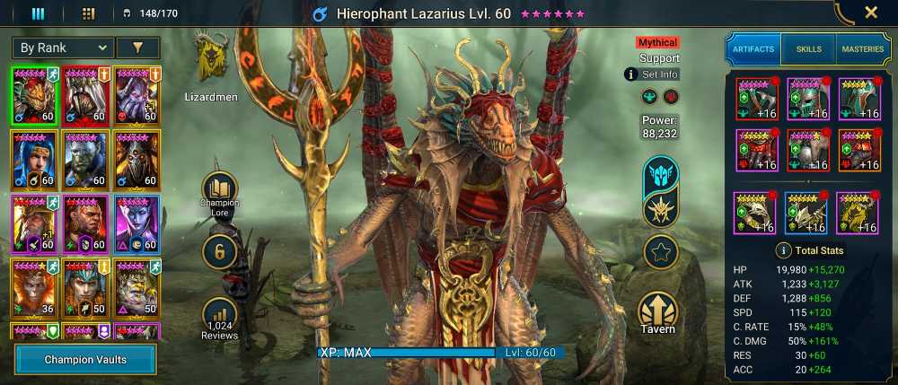 Siegfrund nephalim, Lazarius and another legs