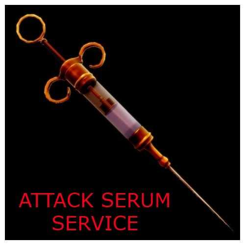 ATTACK SERUM SERVICE | ATTACK ON TITAN REVOLUTION | AOTR