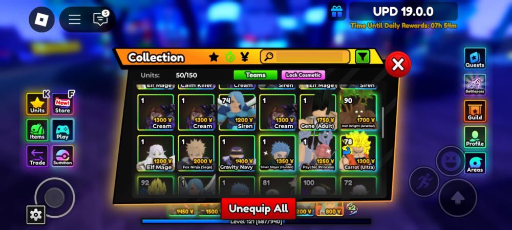 [ ANIME ADVENTURE ] UNIQUE GUTS WITH GOOD SECRET MYTHICS META UNITS ...