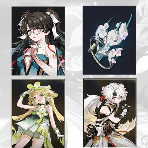 Asia|Zhe Zhi + Zhe Zhi Weapon + verina + ling Yang |The novice pool is ...