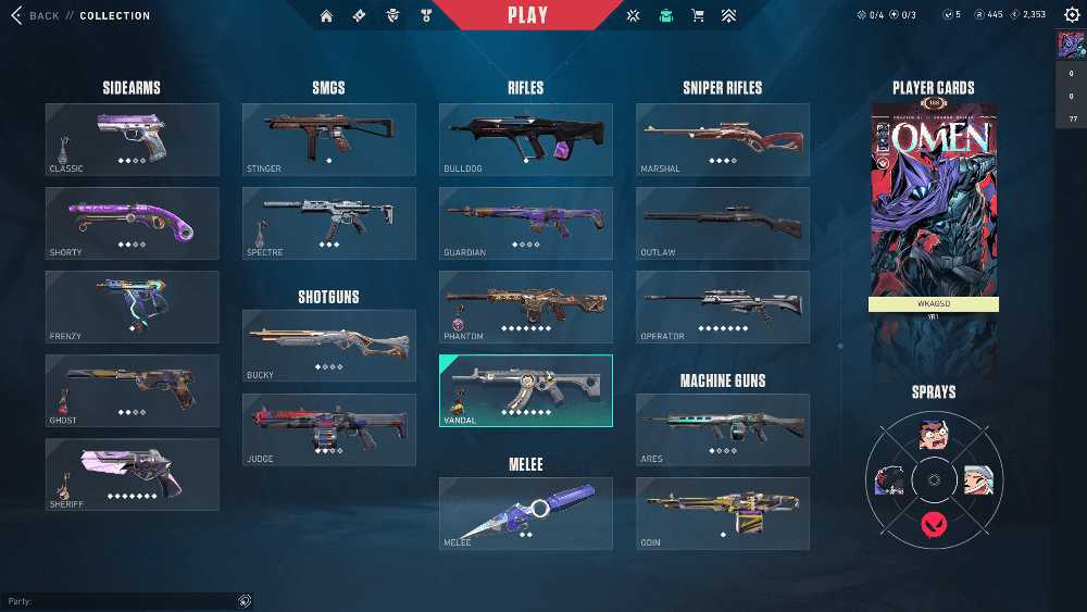 AP 2 KNIFE + 7 PREMIUM SKIN + 42 SKIN VALORANT GO! Vol. 1 Knife ...