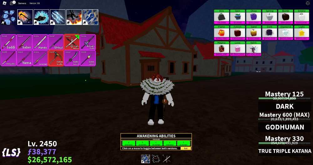 [ Cheap ] Blox Fruits Max Level Account (2450) + Godhuman/TTK - Auto ...