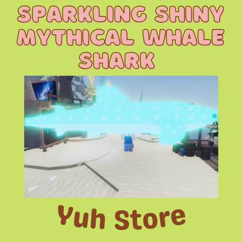 Sparkling Shiny Mythical Whale Shark Fisch