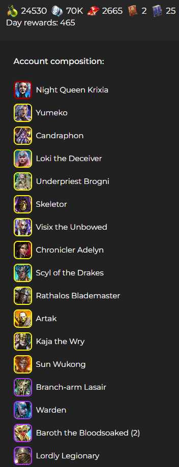 Quinx[STARTER]Night Queen Krixia+Yumeko+Candraphon+Loki+Brogni+Skeletor ...