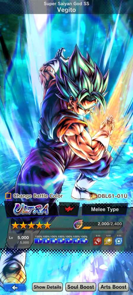 [TADBL002] Ios + Android - UL Vegito Blue 5s + UL Ultra Instinct Goku ...