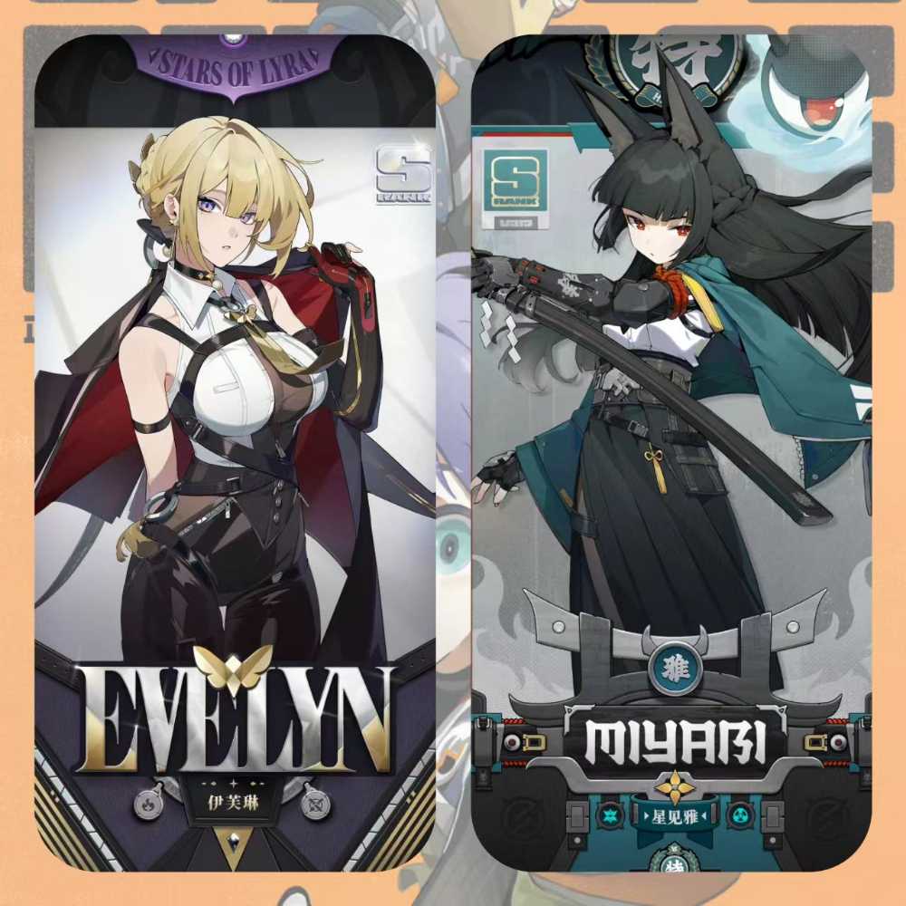 [Asia]Evelyn+Miyabi/4-starcharacter|Rating 4-10|Fast delivery