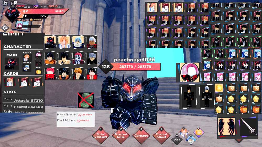 Anime Dimensions Simulator Bloodlust Lv.128 Automatic delivery