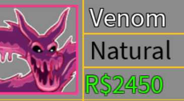 Blox Fruits - Venom - Permanent