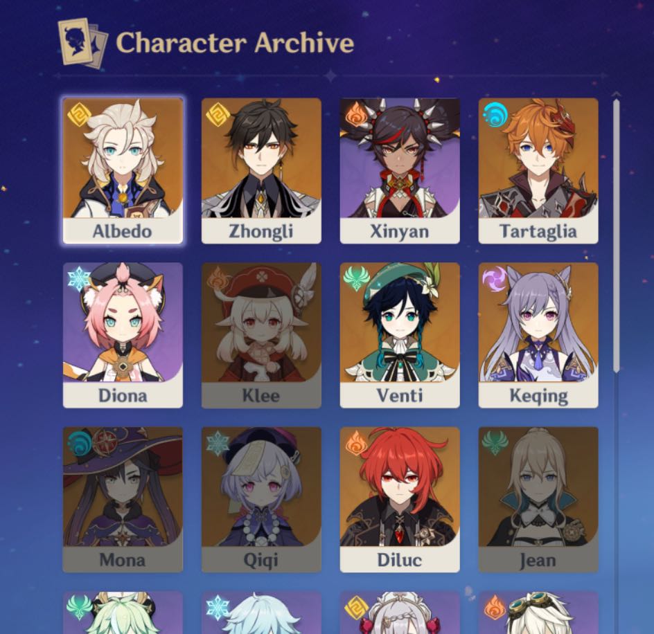 Genshin Impact NA AR 48 Multiple Five Star Characters And Five Star Genshin Impact NA AR 48 Multiple Five Star Characters And Five Star