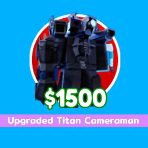 Upgraded Titan Cameraman : Toilet Tower Defense TTD