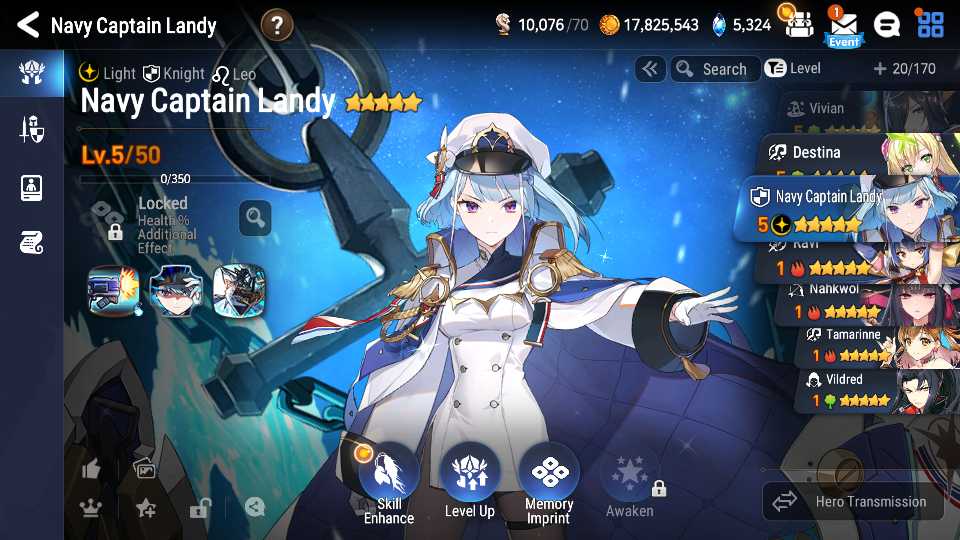 Global Fresh Starter 20 SSR 160+ Summons Navy Captain Landy Blood Blade ...