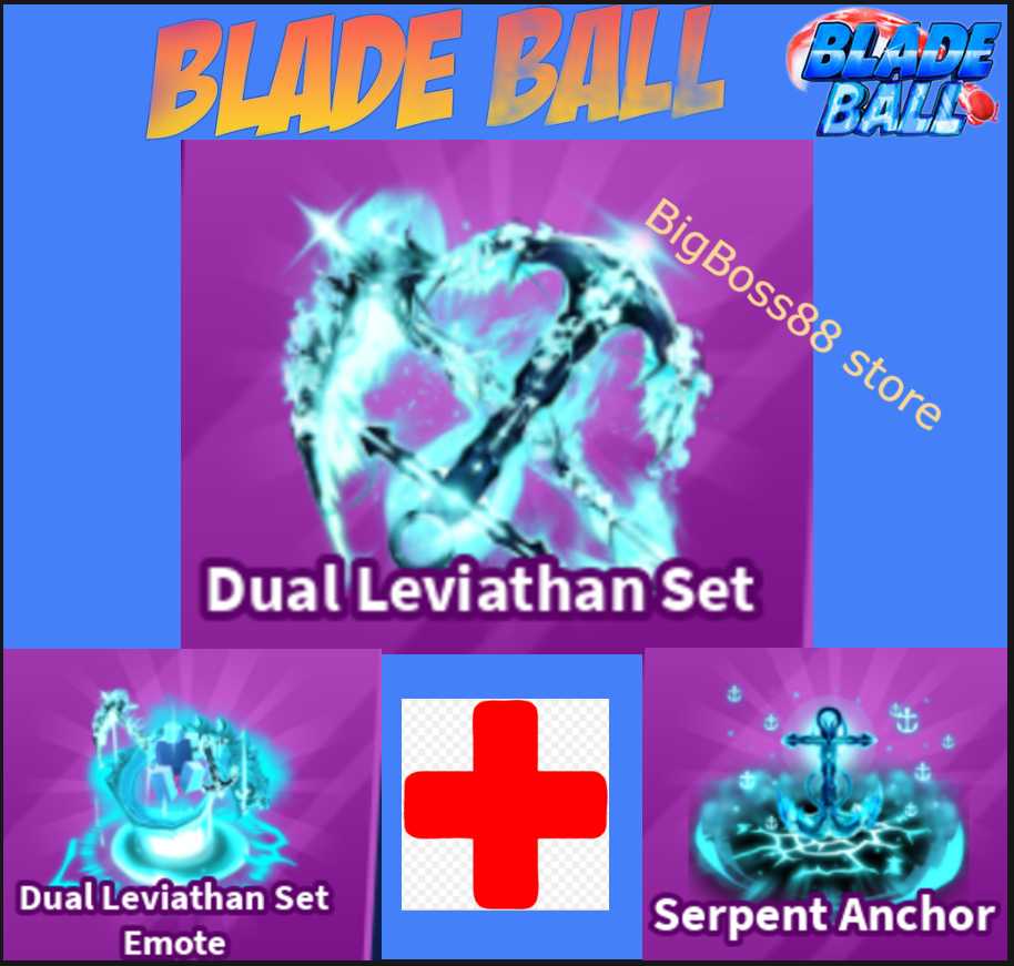 Dual Leviathan Set Full Set- Blade Ball