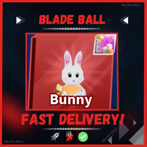 [PREMIUM DEAL - BLADE BALL] BUNNY WITH FINISHER SWORD | FAST DELIVERY ...