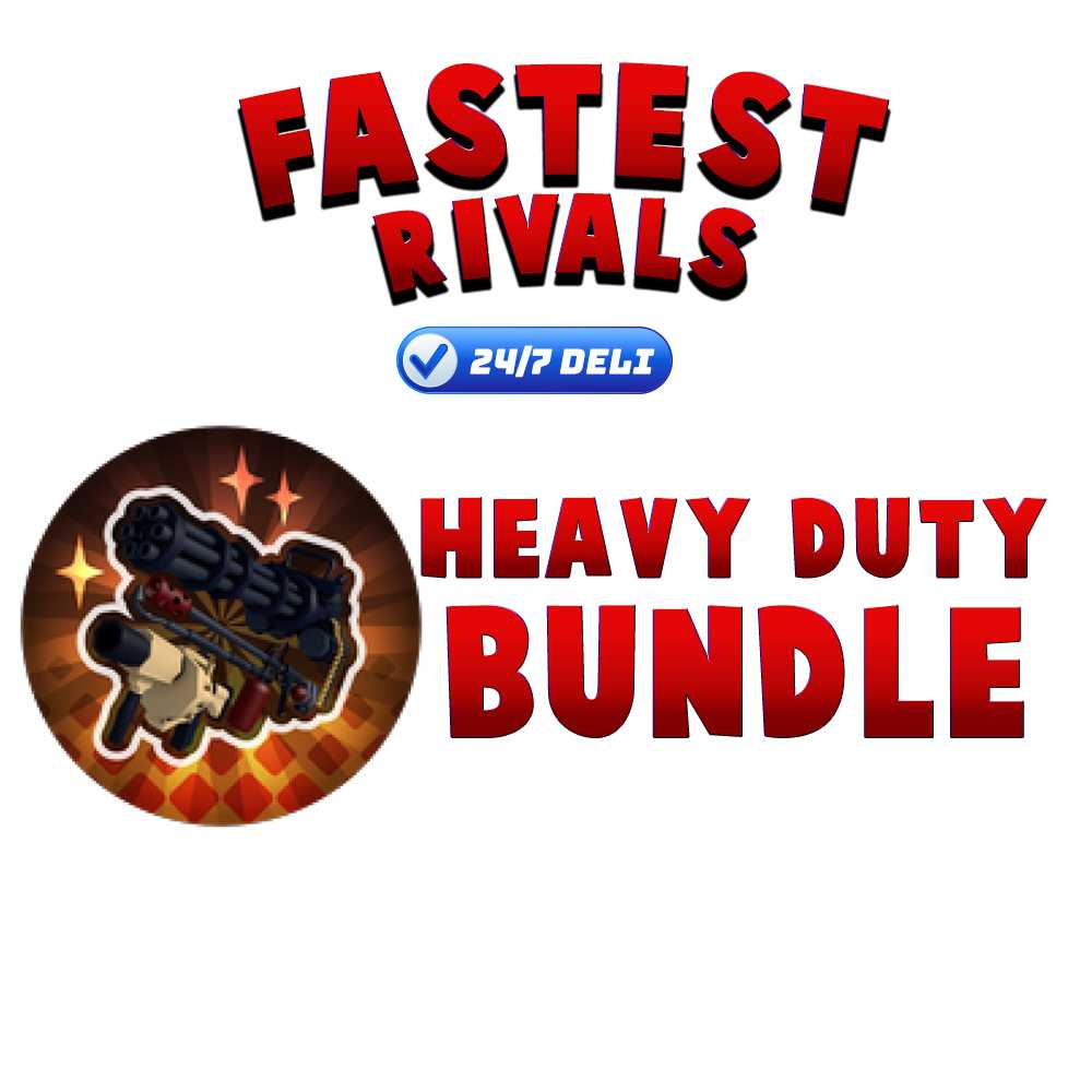 Heavy Duty Bundle - Rivals ️ 24/7 Deli Team | CHEAPEST