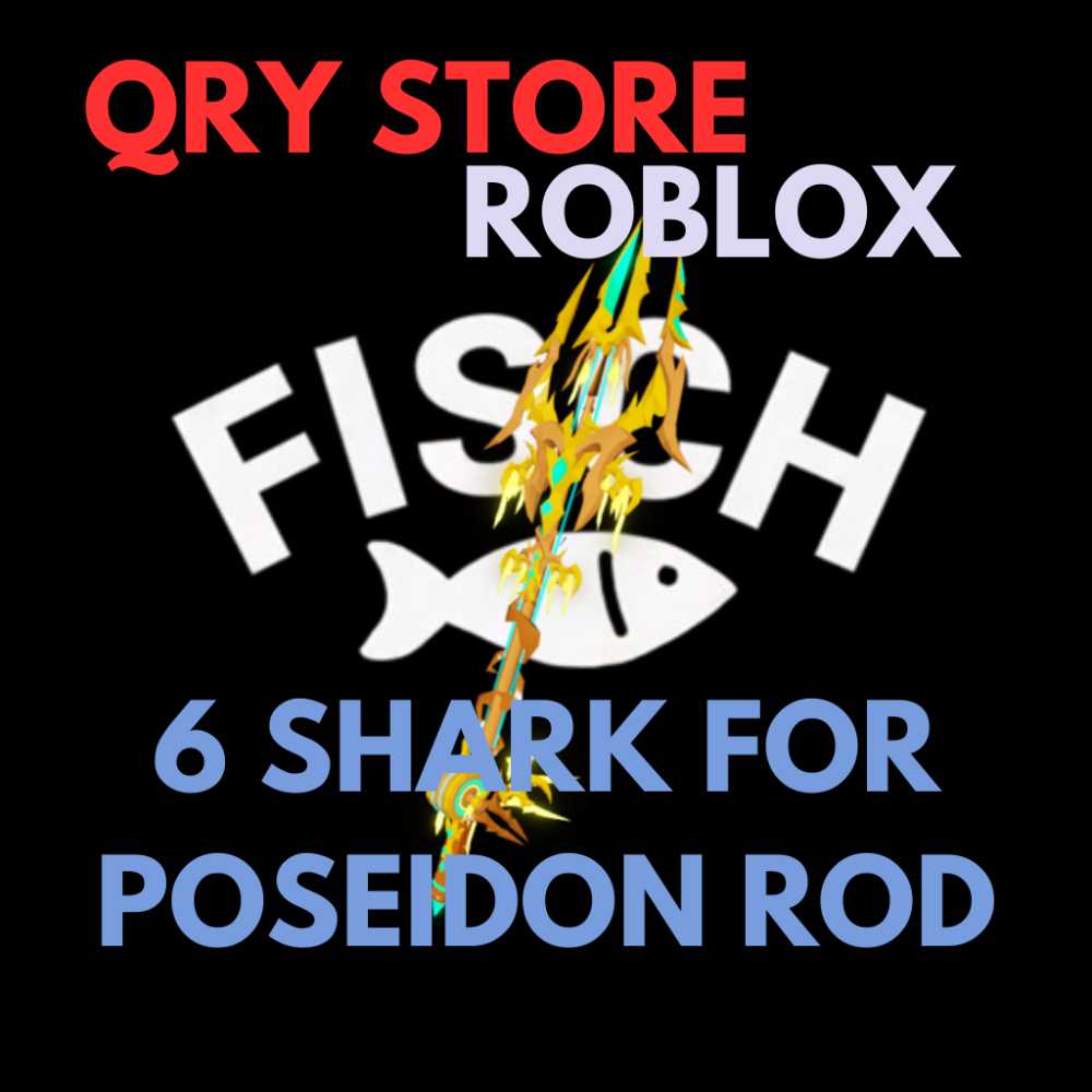 [Fisch] 6 SHARK FOR POSEIDON ROD PUZZLE