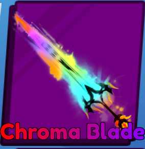 Blade Ball | Chroma Blade + Emote + Explosion (Full Set)