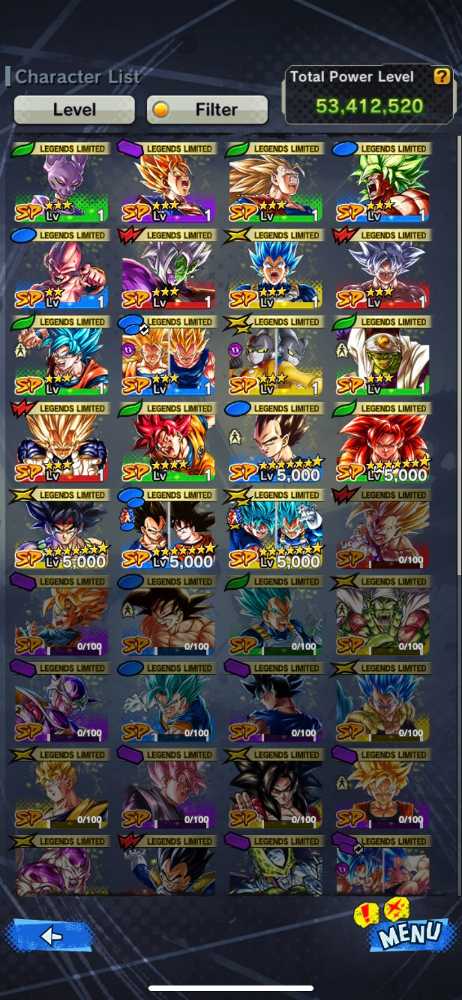 IOS+Android-Good Legends Limited-New LF SS God Goku+Fusion God SS Goku ...
