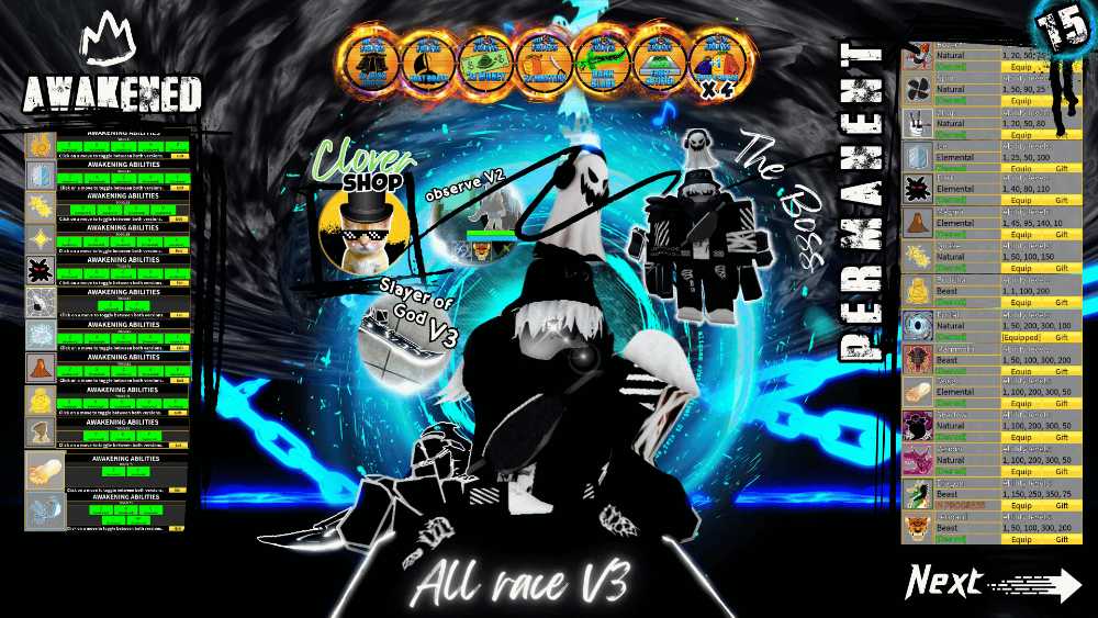 Blox Fruits | GOD Tier Account | 15 Permanent Fruits | All Race V3 |All ...