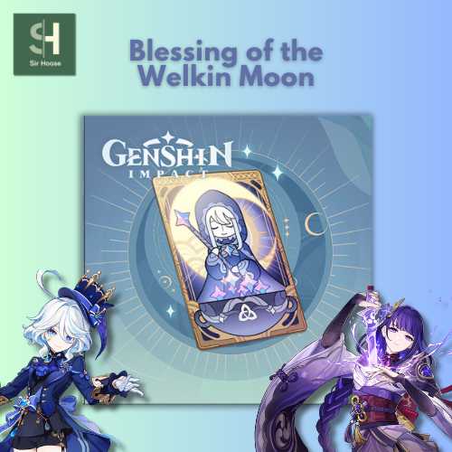 [ALL SERVER] Blessing of The Welkin Moon | Via UID ONLY!
