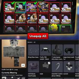 AA 2 UNIQUE ACCOUNT (DARK MAGE + SASUKE) + AIZEN TRANSCENDED (ALL GOOD ...