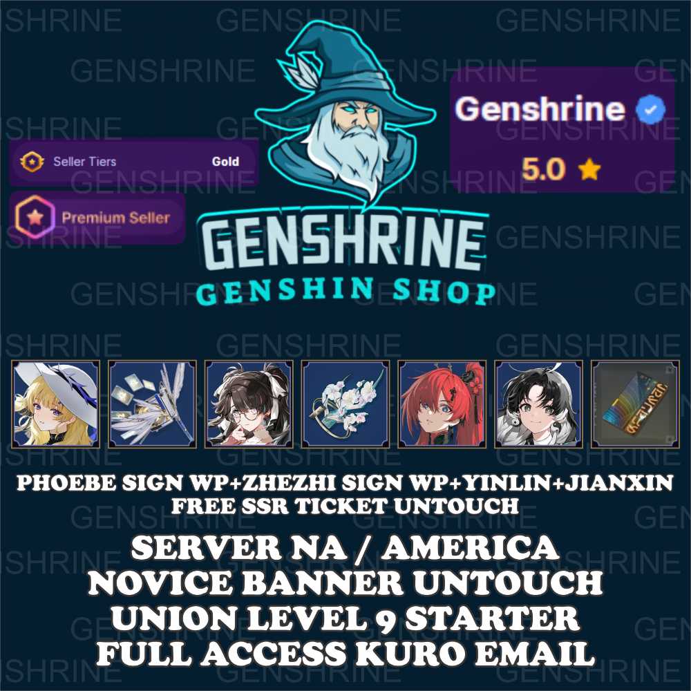 NA / America | Phoebe + Signature Weapon Luminous Hymn + Zhezhi ...